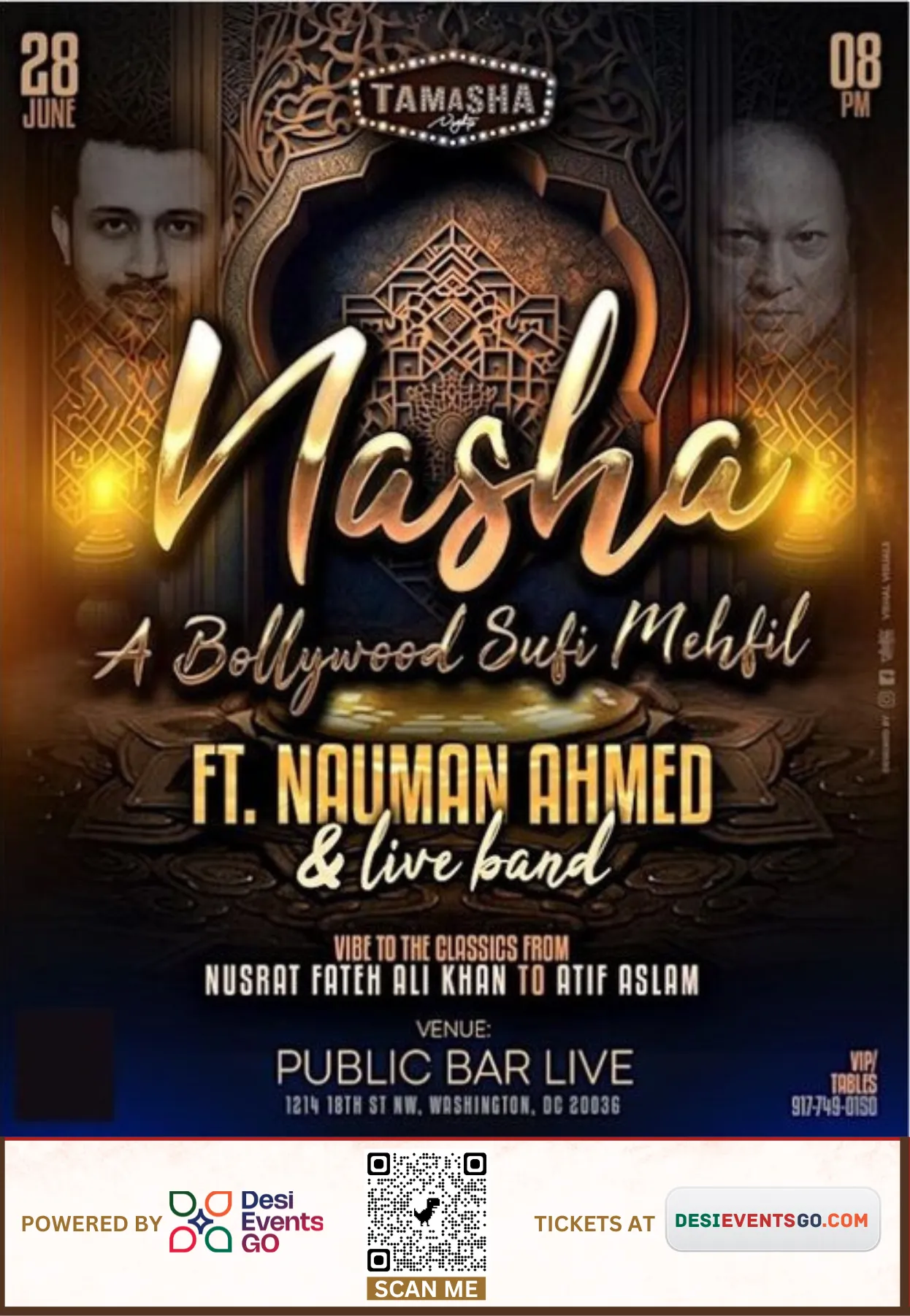 DC NASHA- BOLLYWOOD SUFI MEHFIL @PUBLIC BAR LIVE